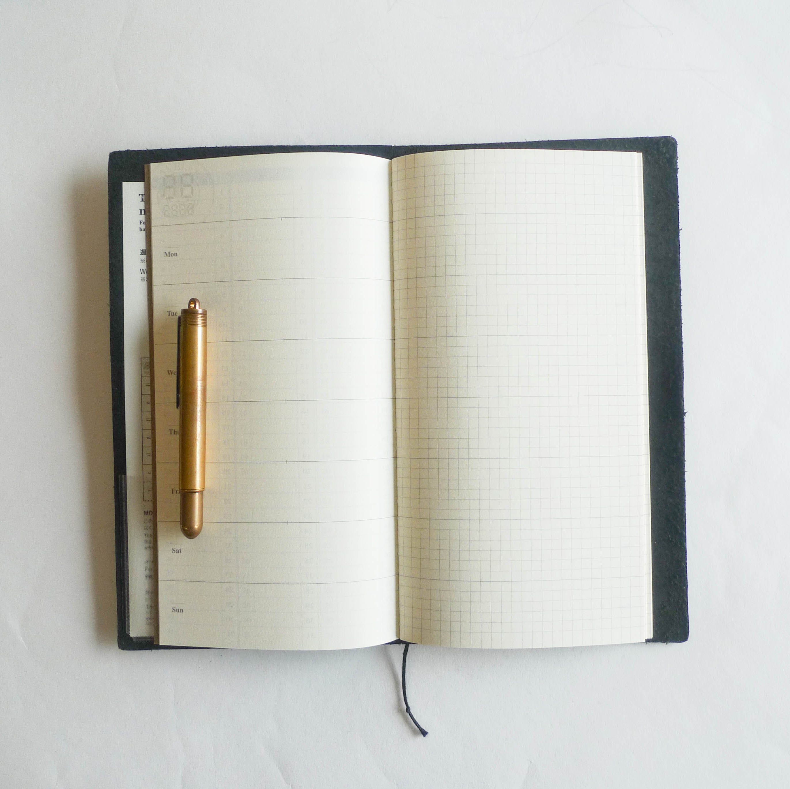 019 Refill Free Diary - Weekly + Memo (Regular Size) – Tabiyo Shop