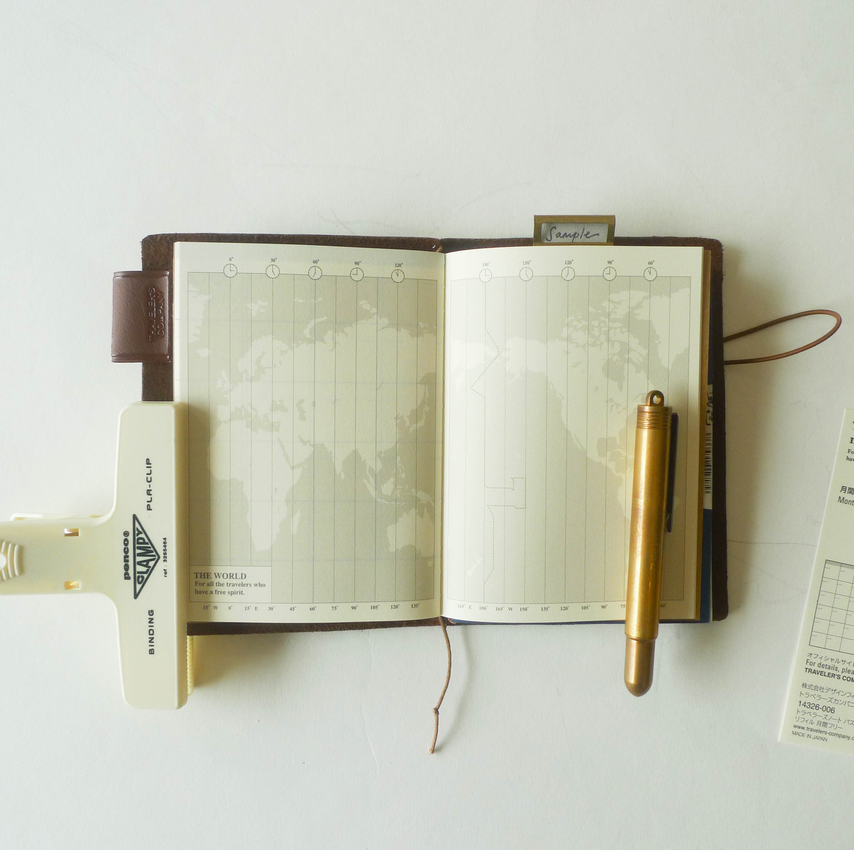 006 Refill Free Diary - Monthly (Passport Size) – Tabiyo Shop